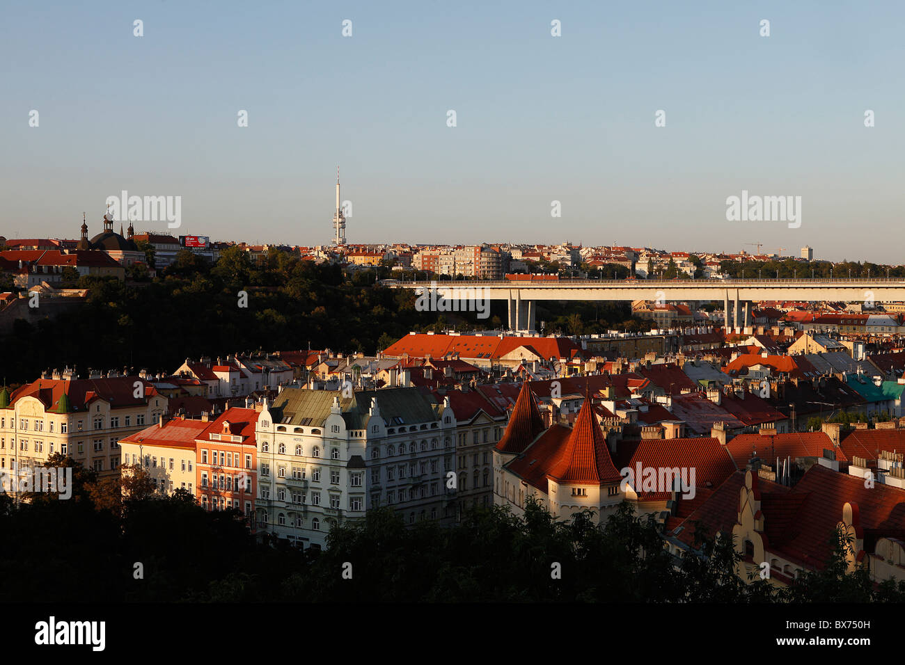 View of nusle city district in prague High Resolution Stock Photography ...