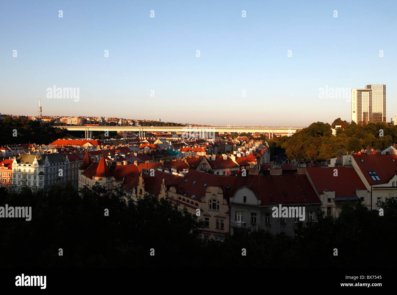 With nuselsky bridge corinthia hotel at right ctk photo martin hi-res ...