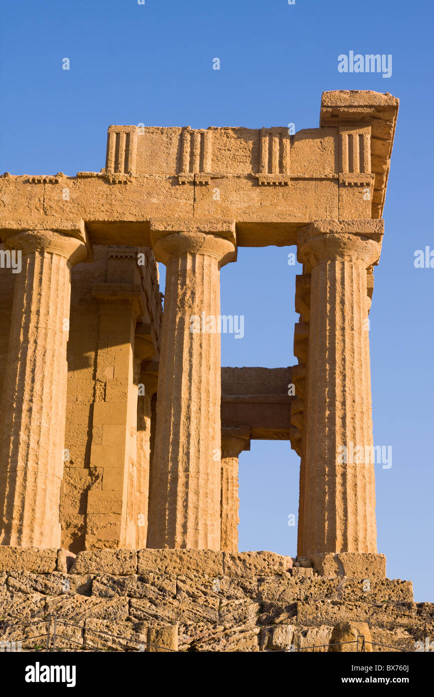 greek temple at the sunset Stock Photo - Alamy