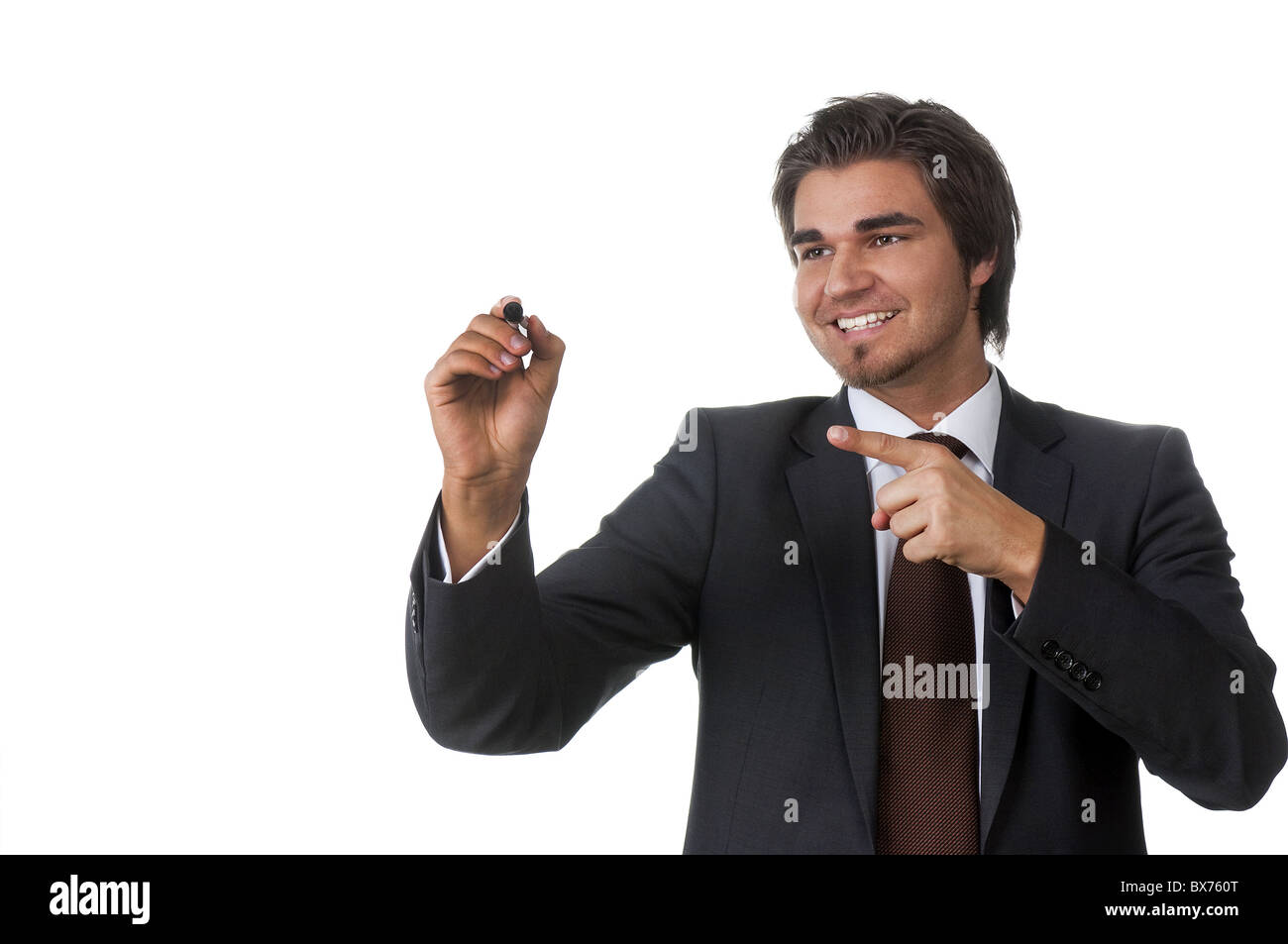 to point in business Stock Photo - Alamy