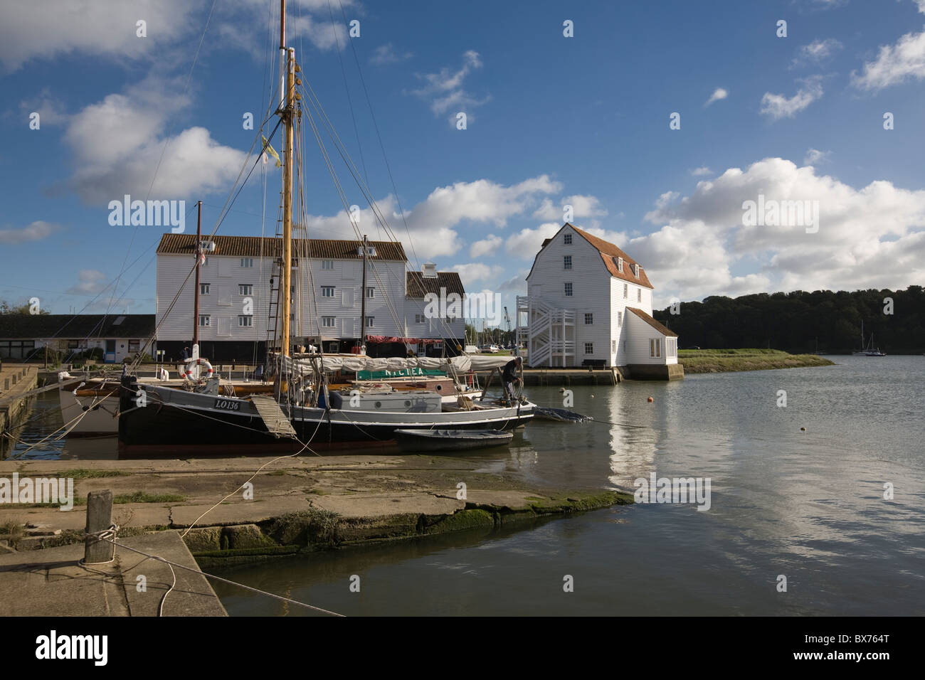 Woodbridge Suffolk River Debden Stock Photo - Alamy