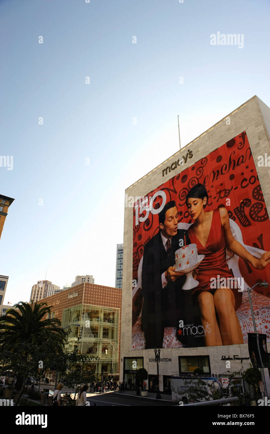 Usa, California, San Francisco, Union Square Stock Photo - Alamy