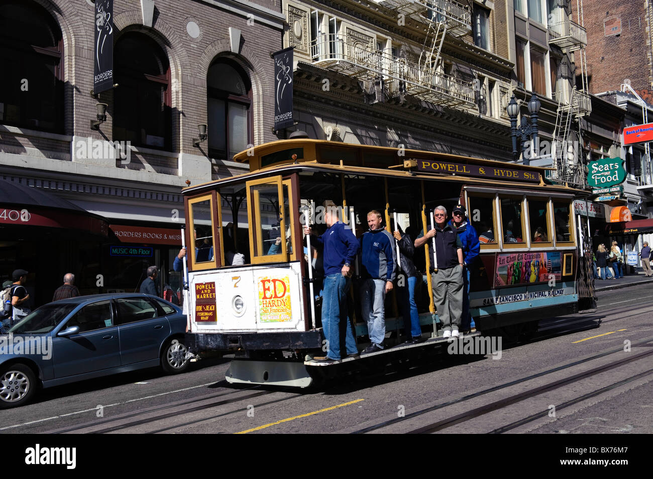 San francisco cable car hi-res stock photography and images - Alamy