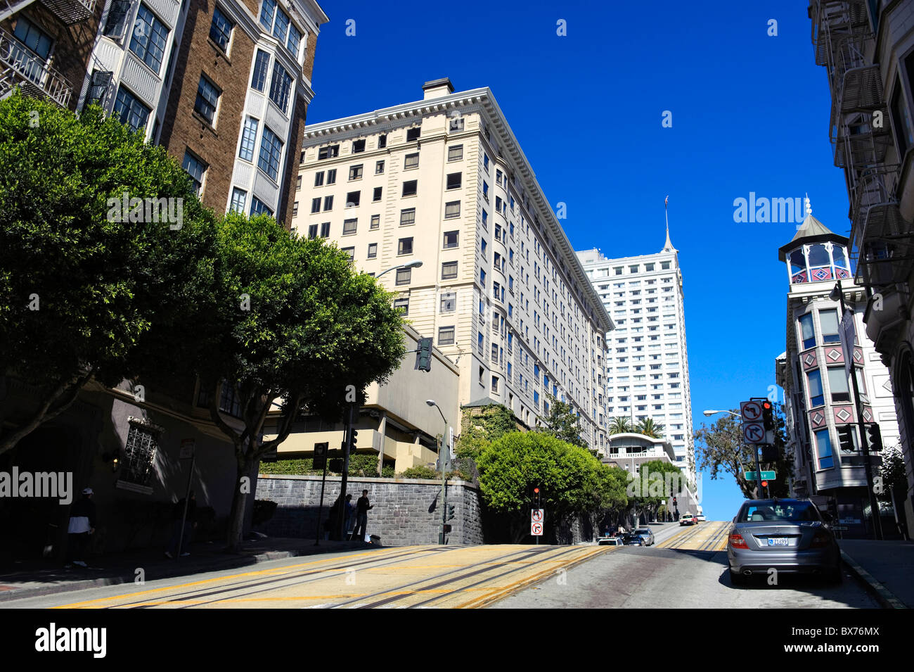 Pine street san francisco hi-res stock photography and images - Alamy