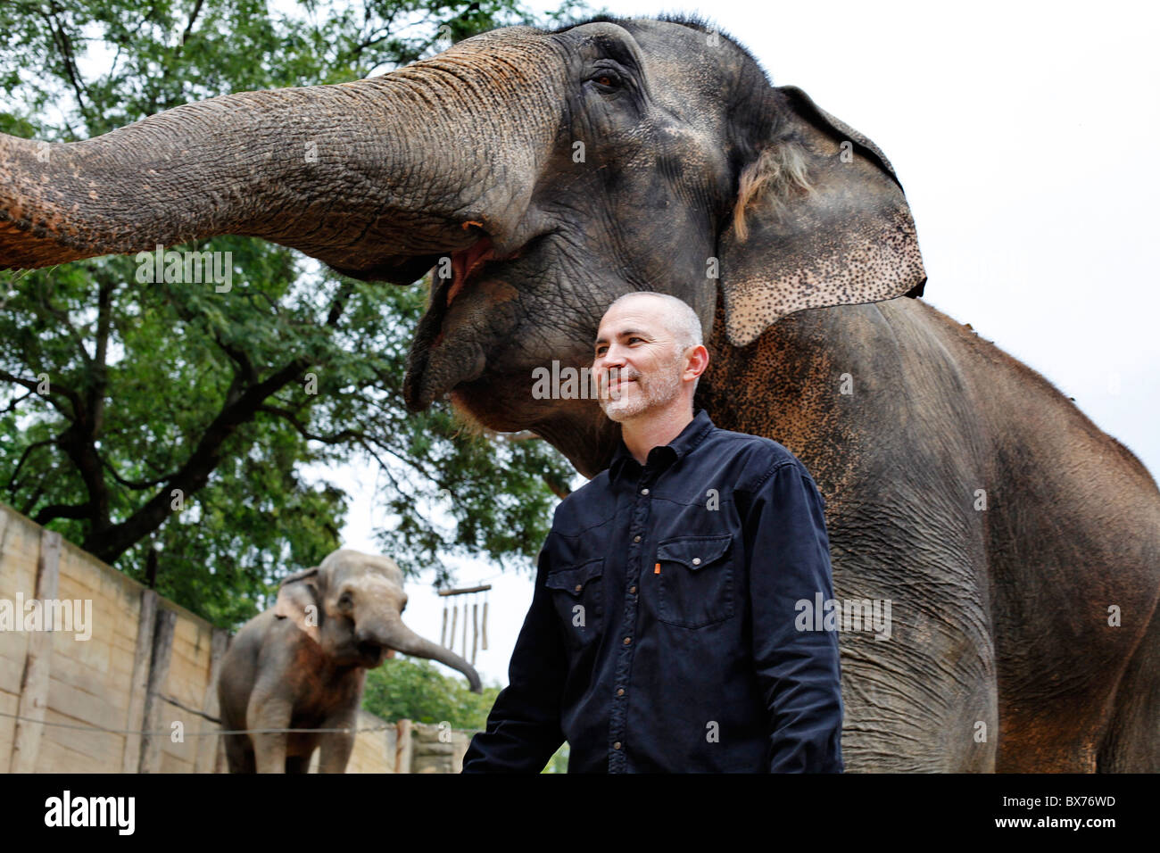 Petr Fejk, Prague's Zoo director Stock Photo - Alamy