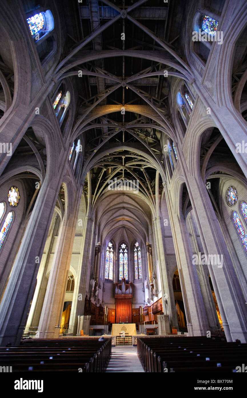 Grace cathedral san francisco interior hi-res stock photography and ...