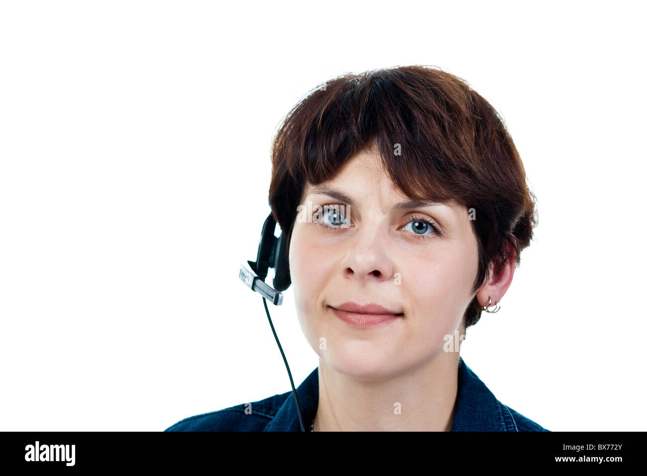 Perfect customer support. Switchboard Operator Stock Photo - Alamy