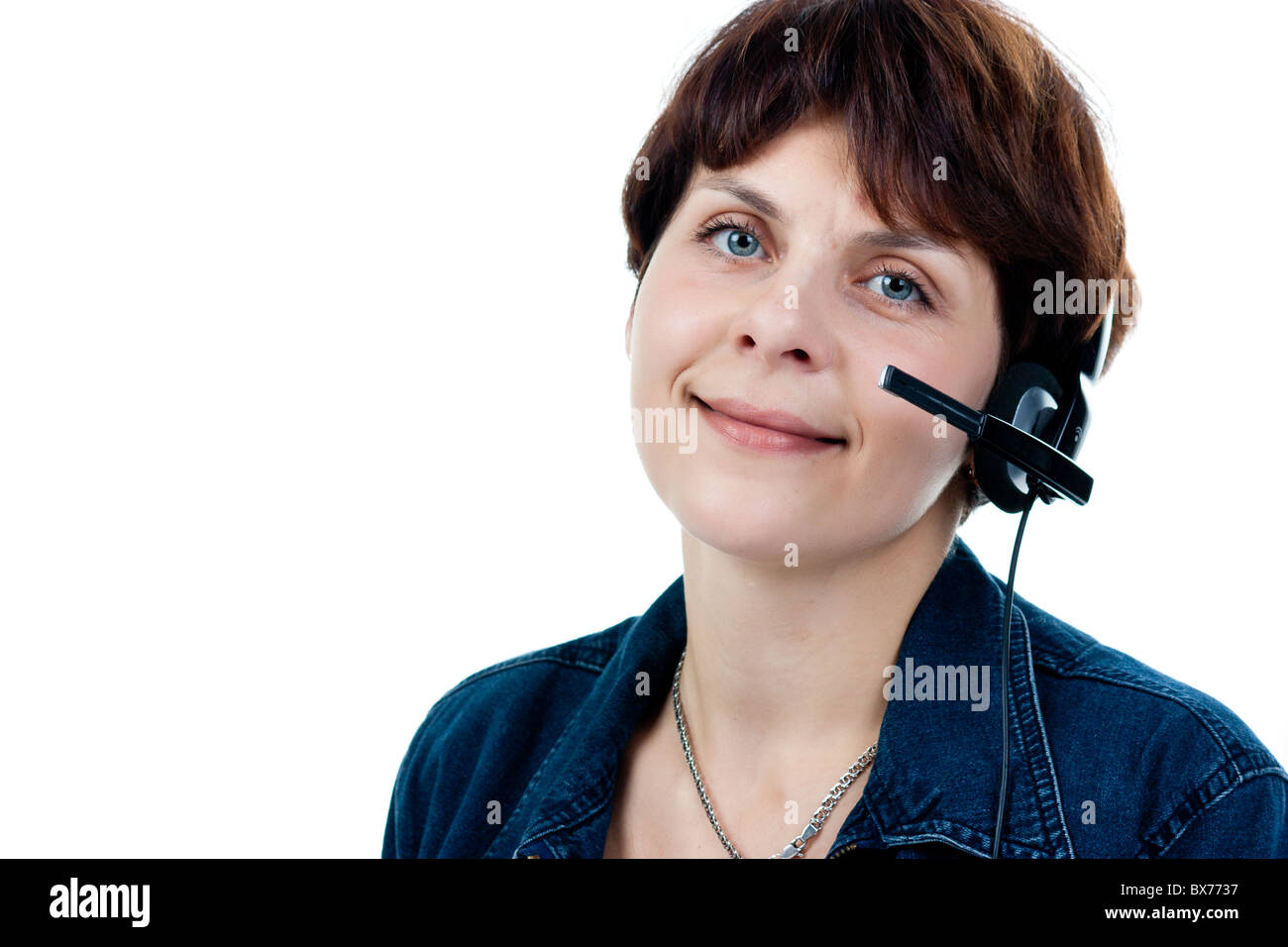 Perfect customer support. Switchboard Operator Stock Photo - Alamy