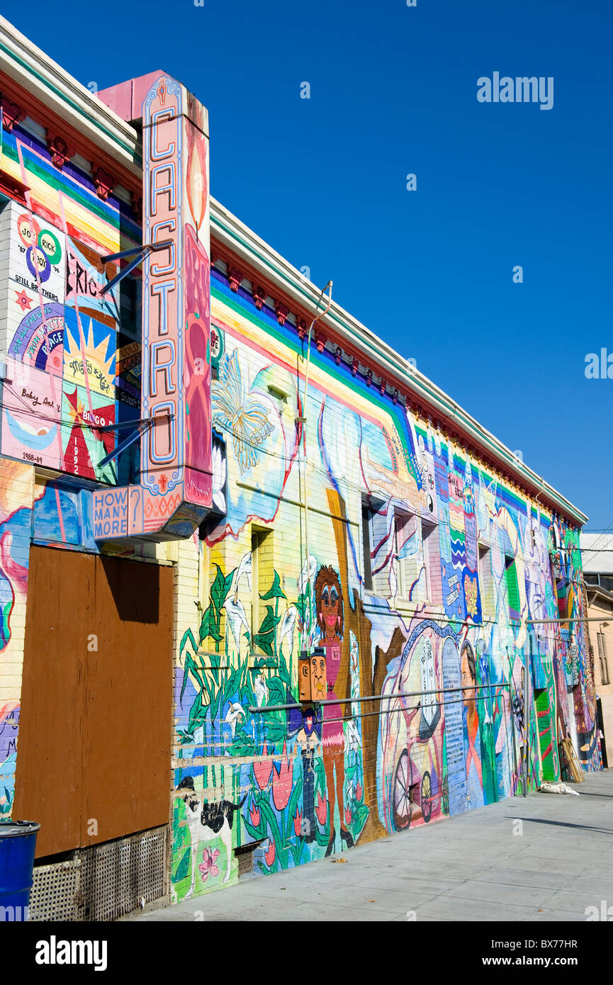 Mural california hi-res stock photography and images - Alamy