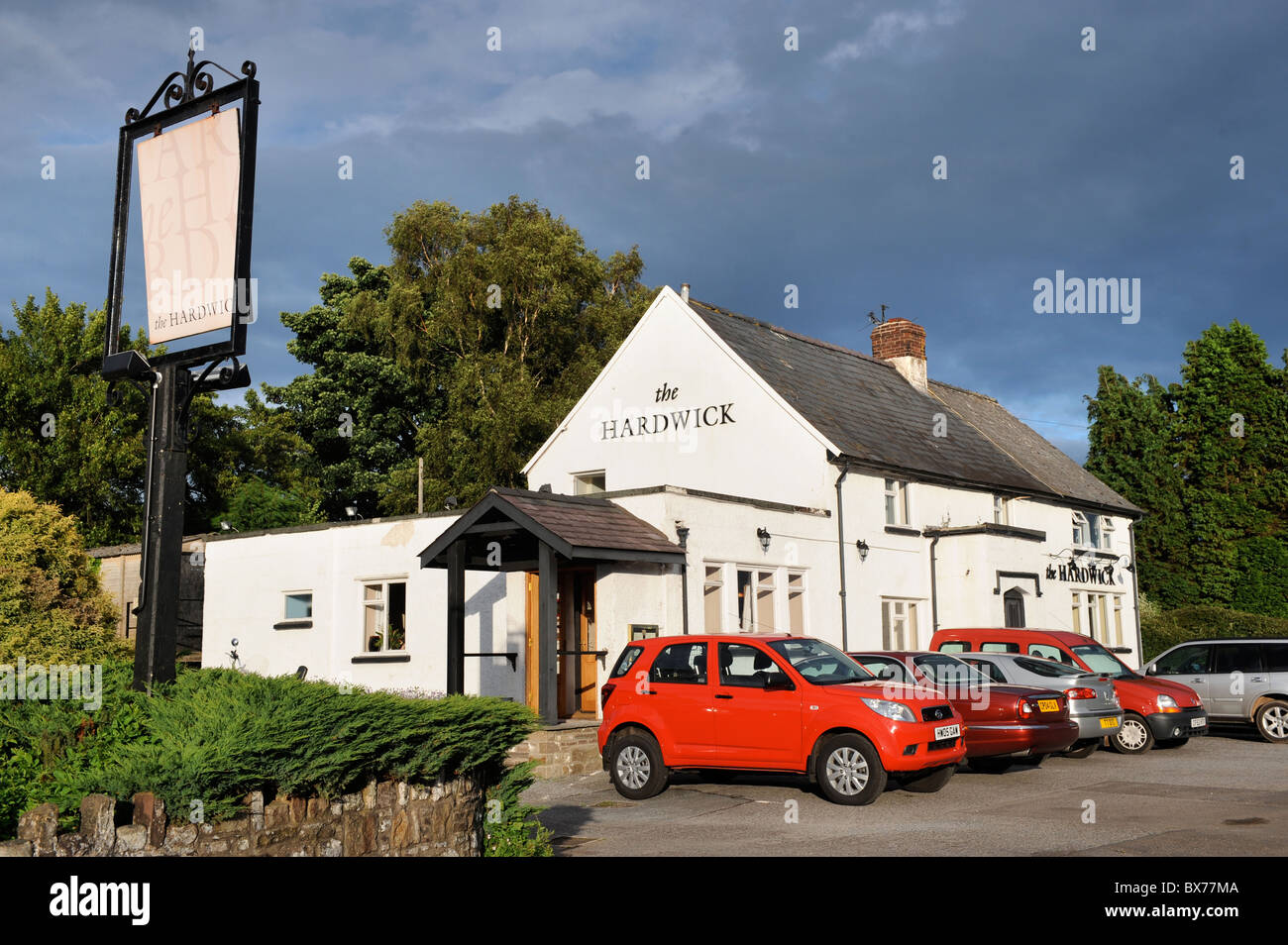 The Hardwick restaurant near Abergavenny Wales UK 2008 Stock Photo - Alamy