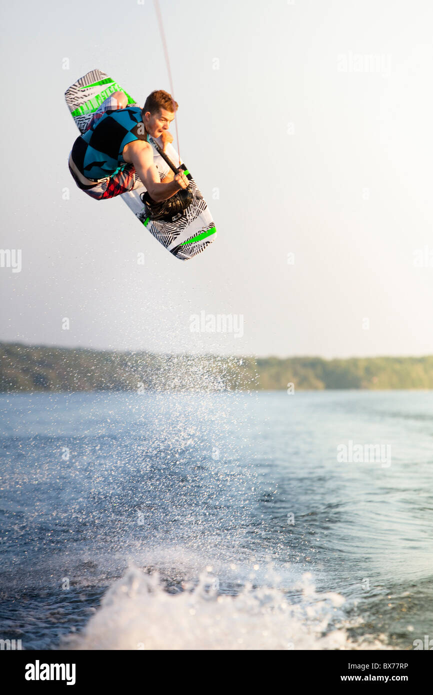 Wakeboarder hi-res stock photography and images - Alamy