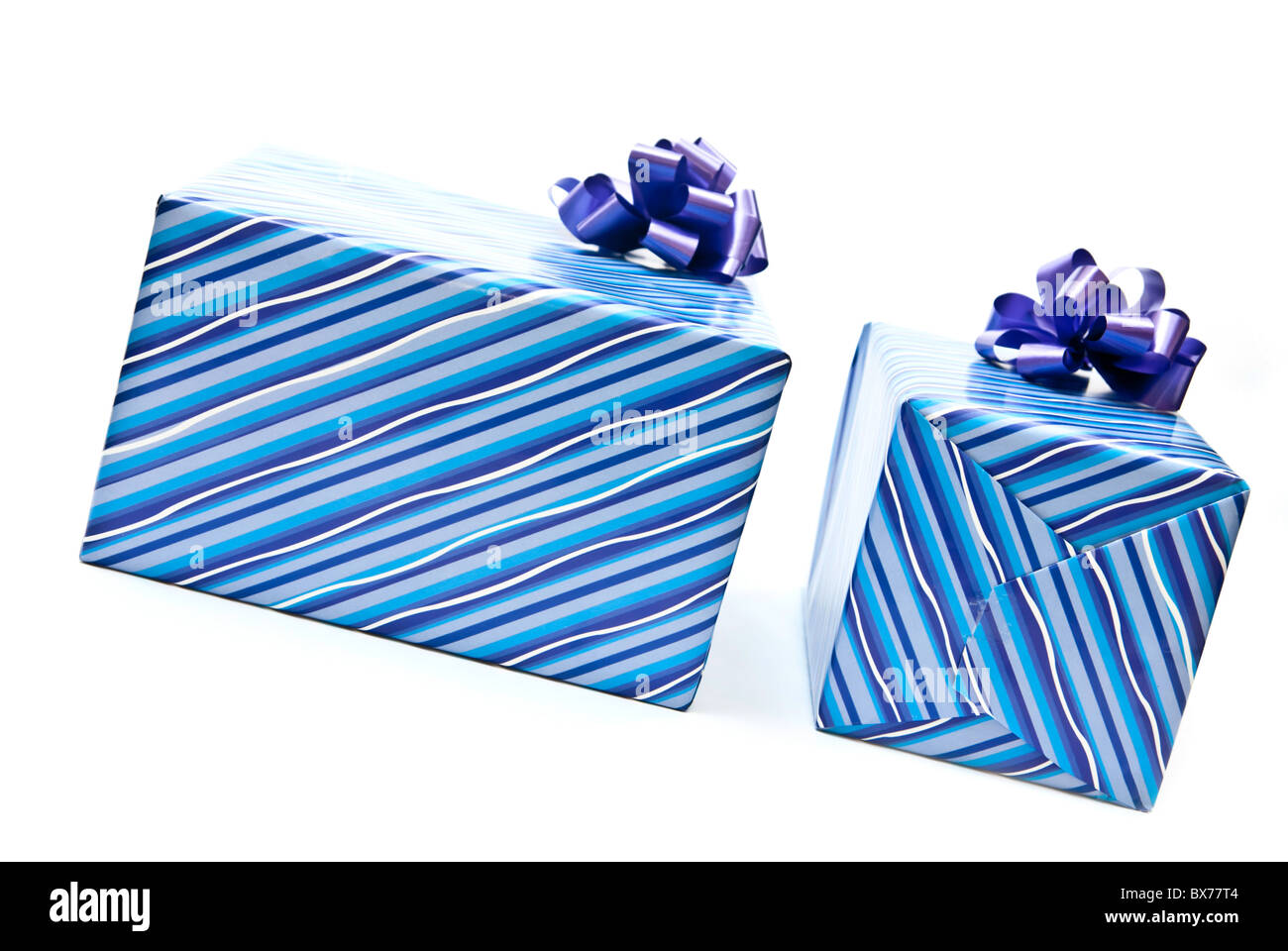 Blue presents hi-res stock photography and images - Alamy