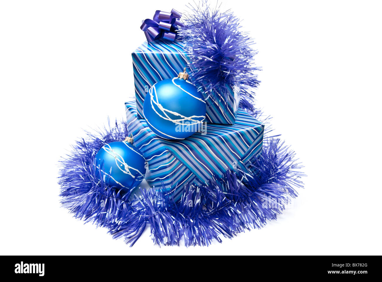 Unwrapped christmas presents hi-res stock photography and images - Alamy