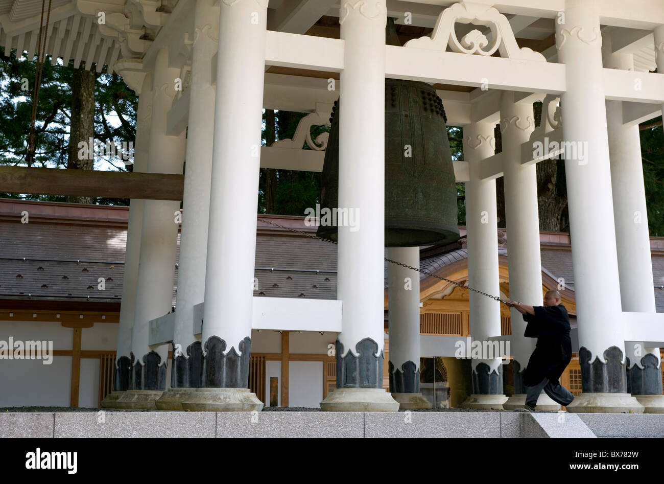 Monk ringing bells hi-res stock photography and images - Alamy