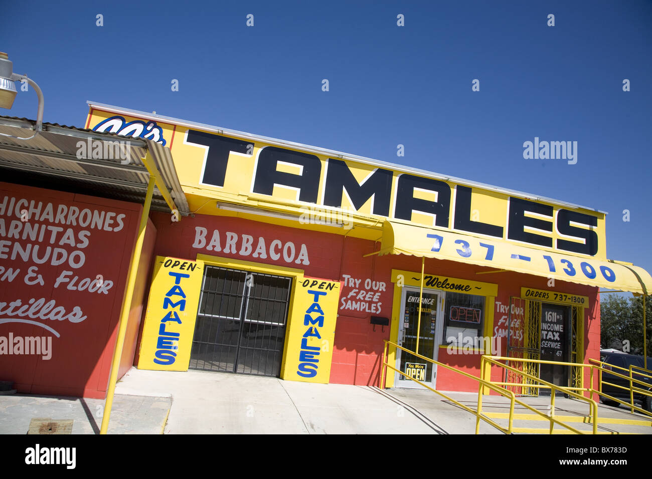 Tamales sign hi-res stock photography and images - Alamy