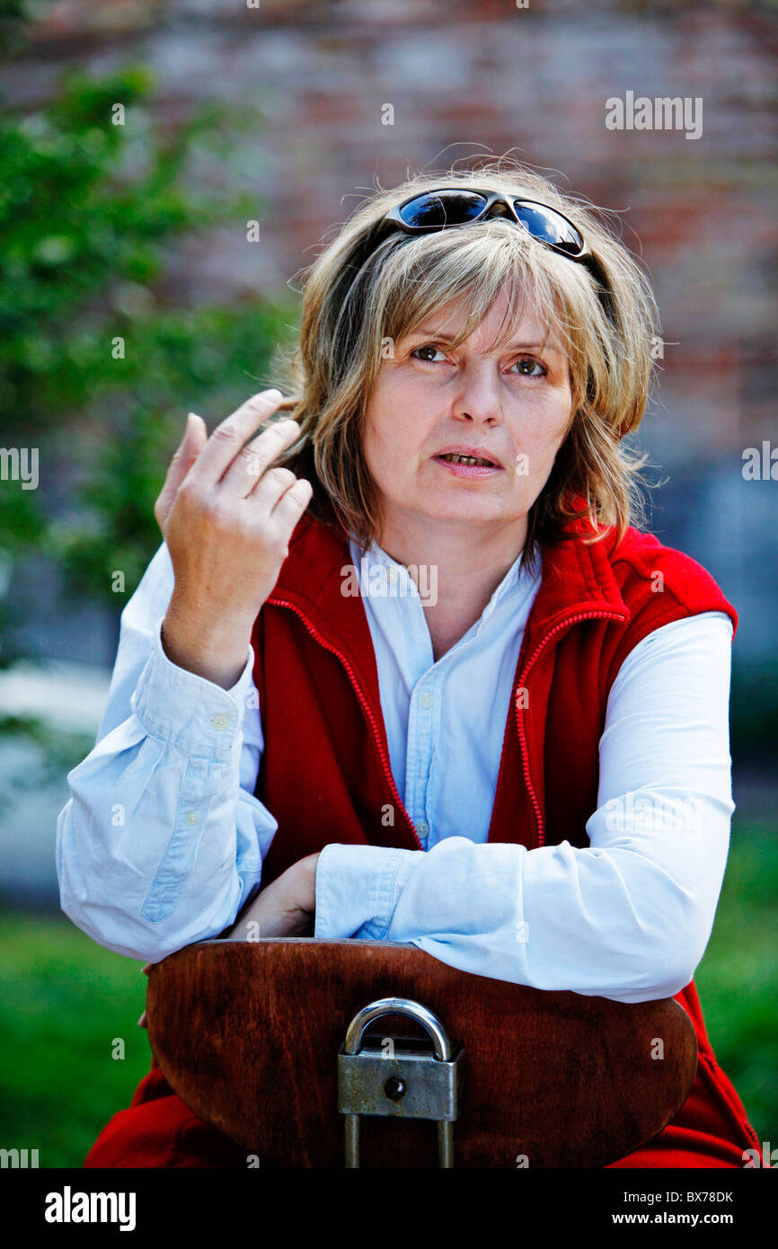 Petra Prochazkova, writer, journalist, humanitarian worker Stock Photo ...