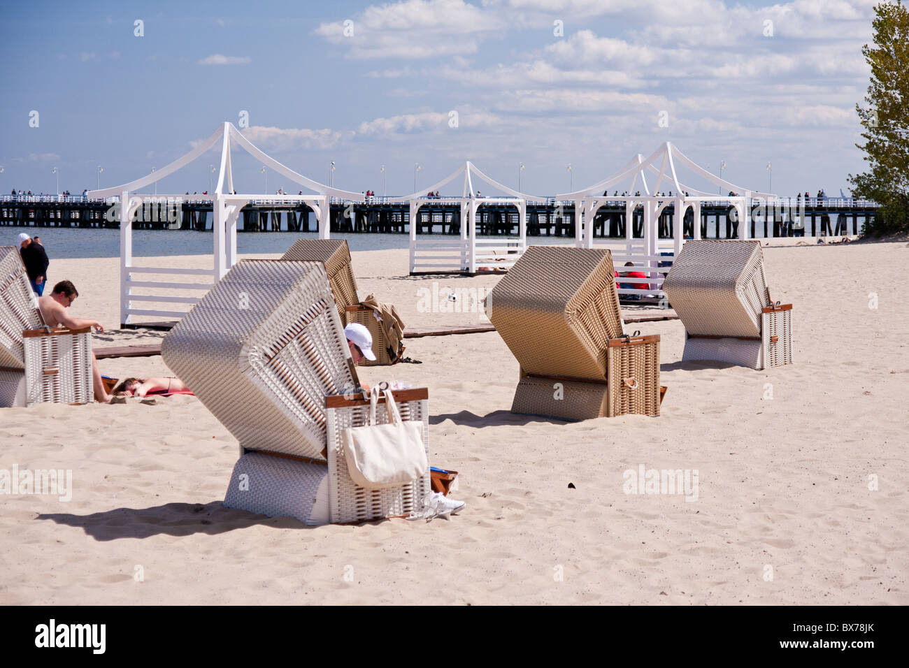 Sopot beach hi-res stock photography and images - Alamy