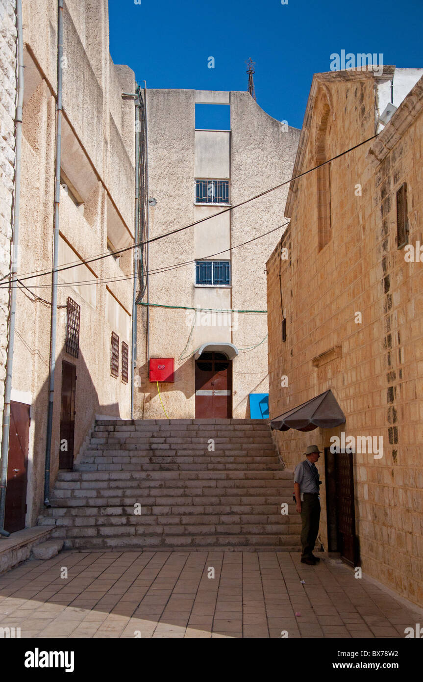A view of a street in Nazareth Stock Photo - Alamy