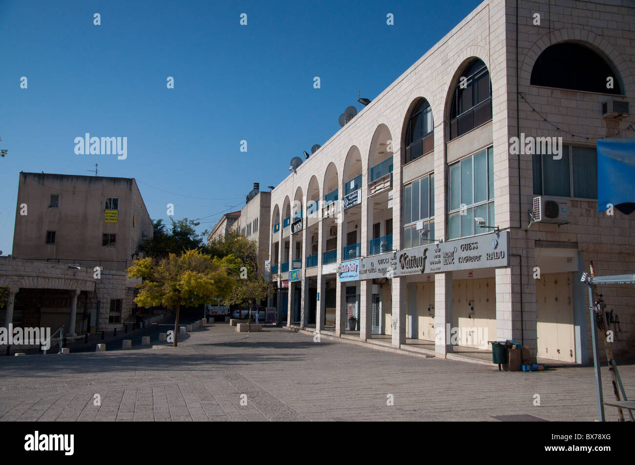 A view of a street in Nazareth Stock Photo - Alamy