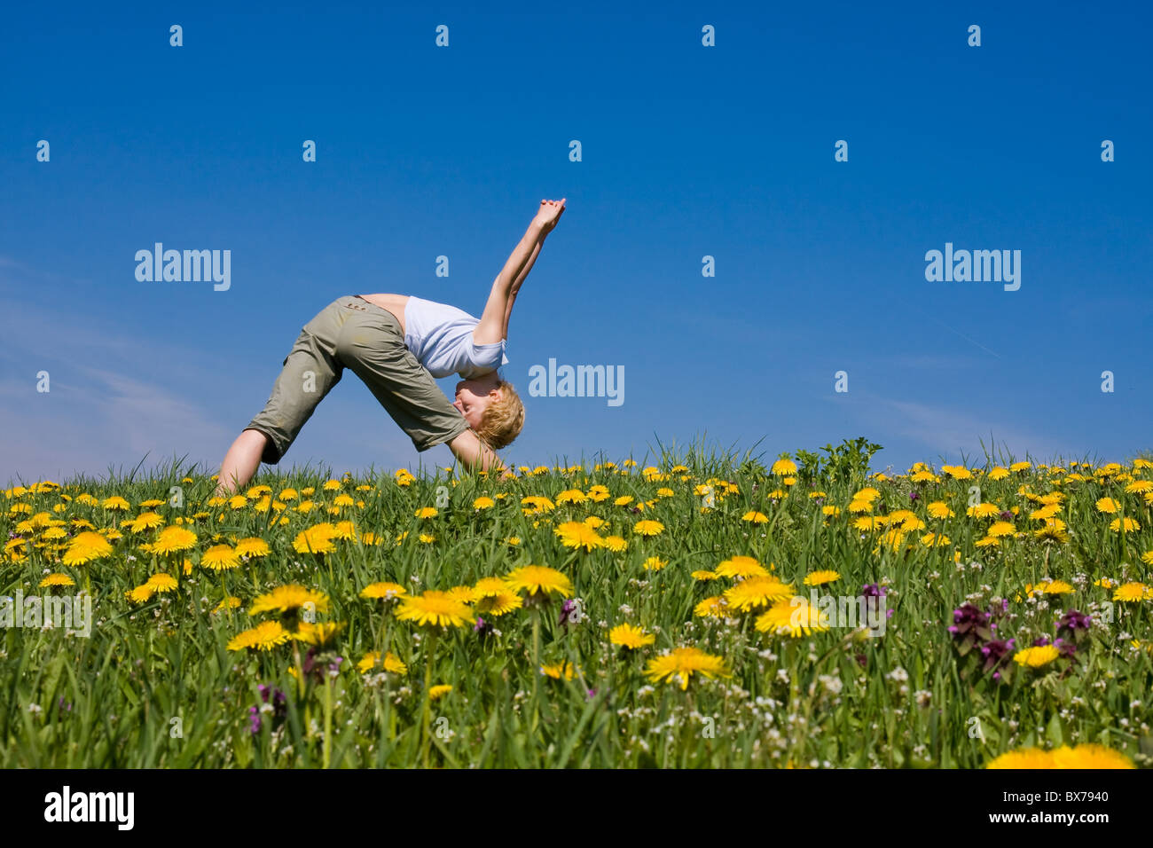 Yoga flowers hi-res stock photography and images - Alamy