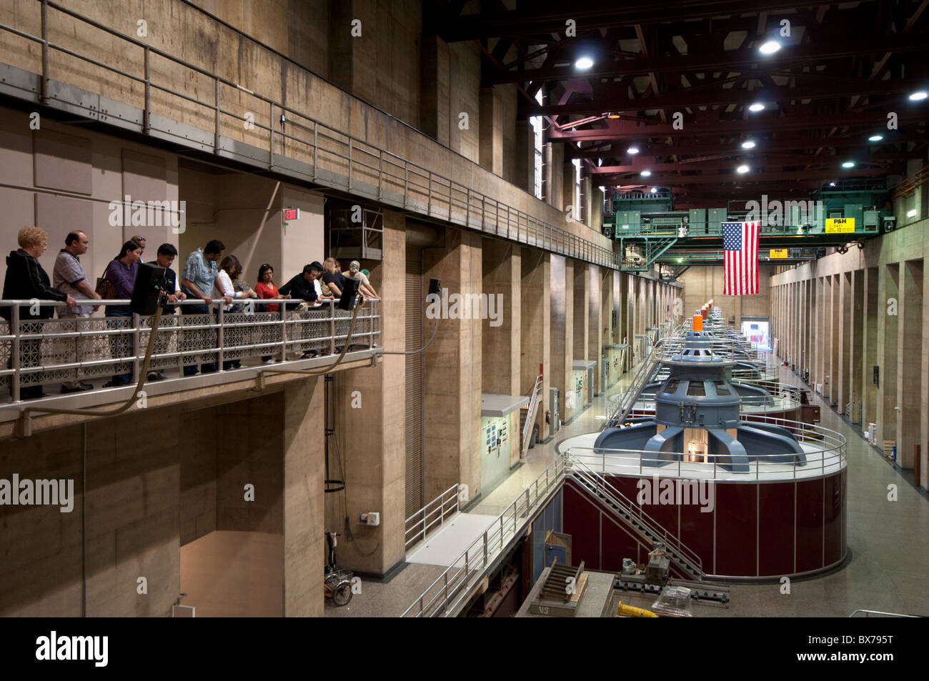 Hoover dam interior hi-res stock photography and images - Alamy