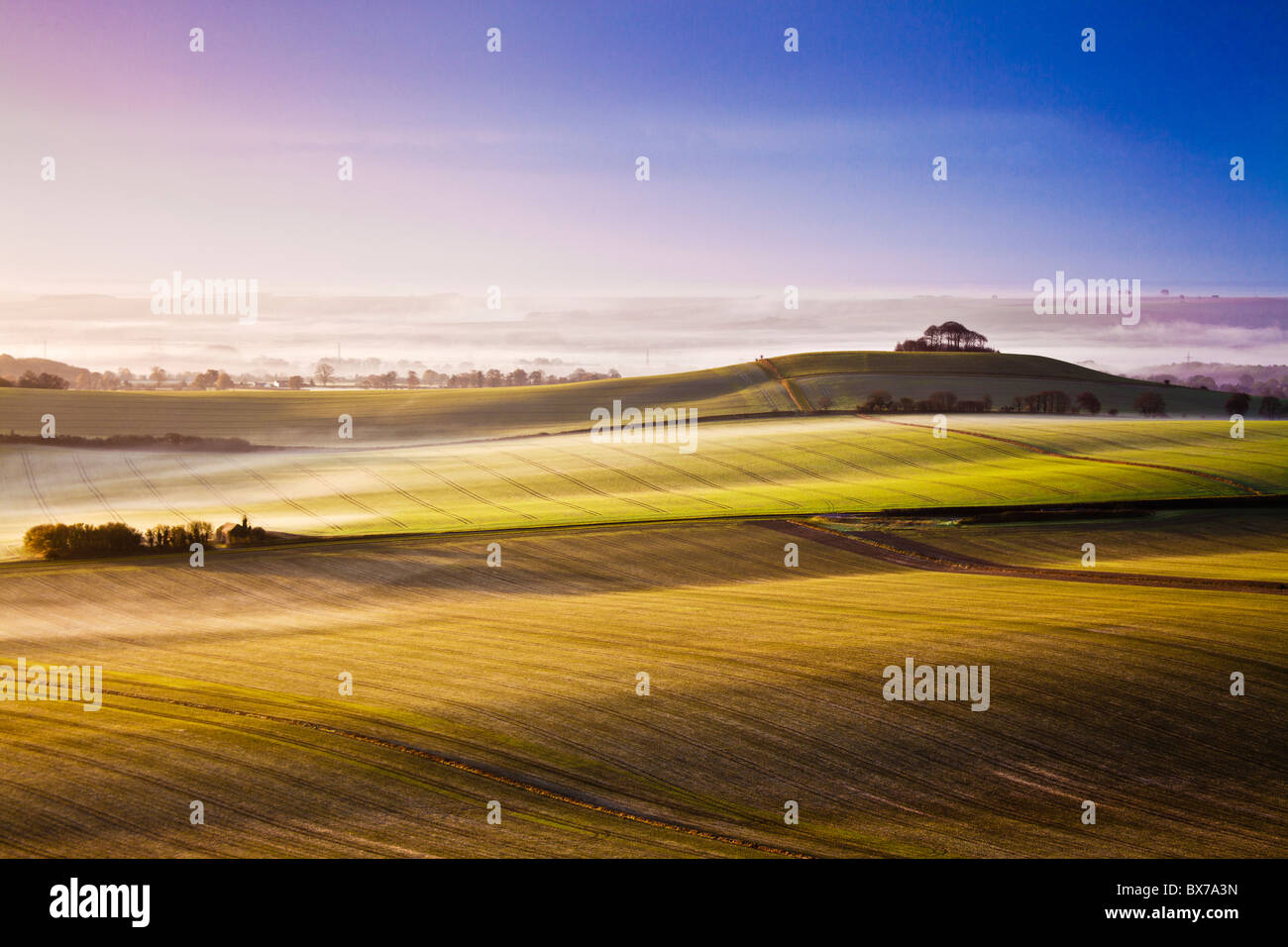 Typical wiltshire landscape scene in hi-res stock photography and ...
