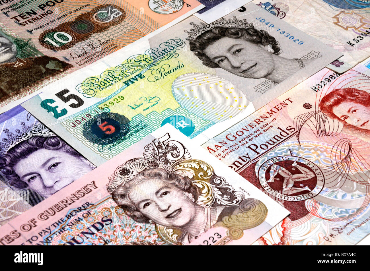 Banknotes uk hi-res stock photography and images - Alamy
