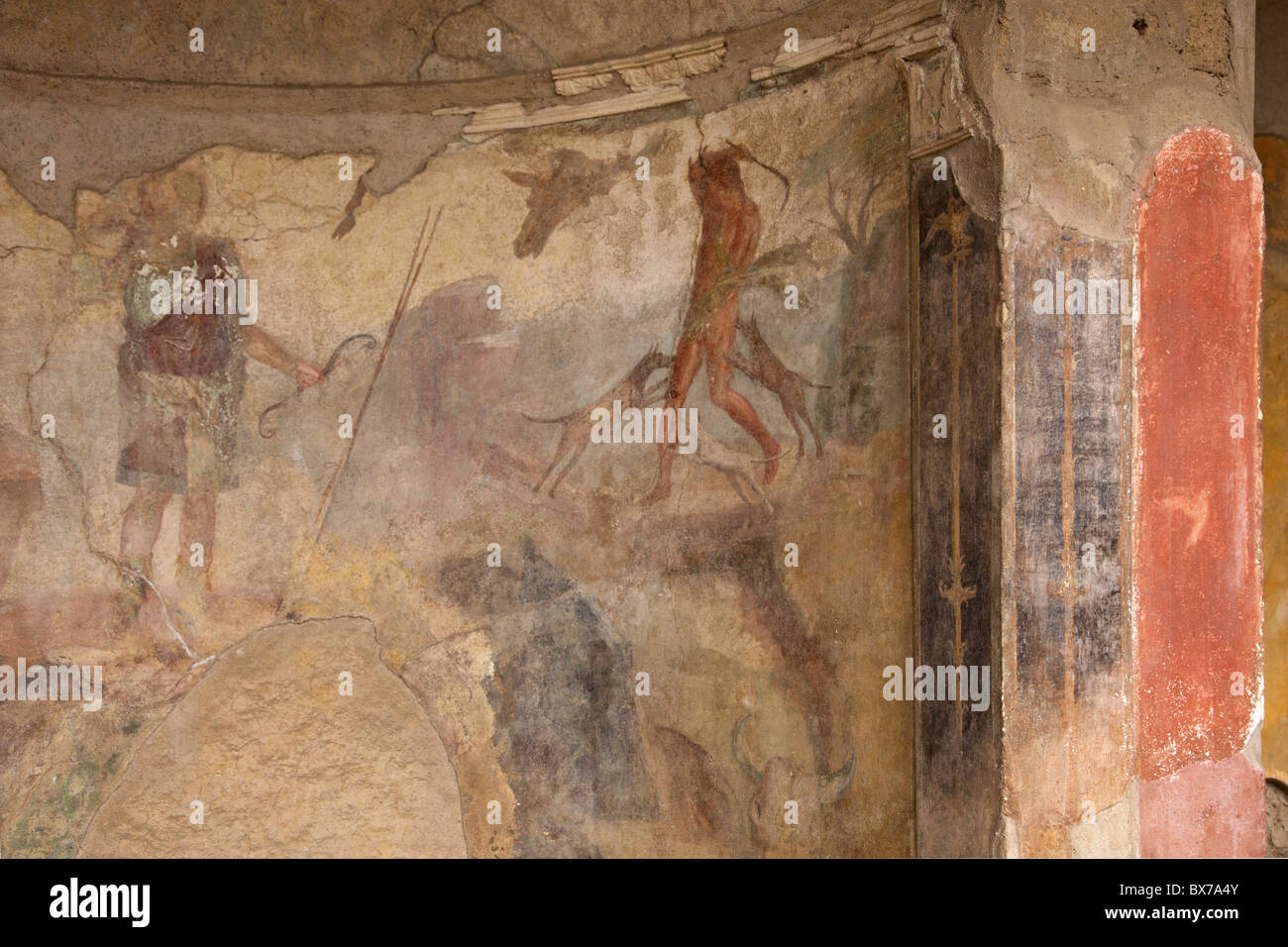 House of menander paintings hi-res stock photography and images - Alamy