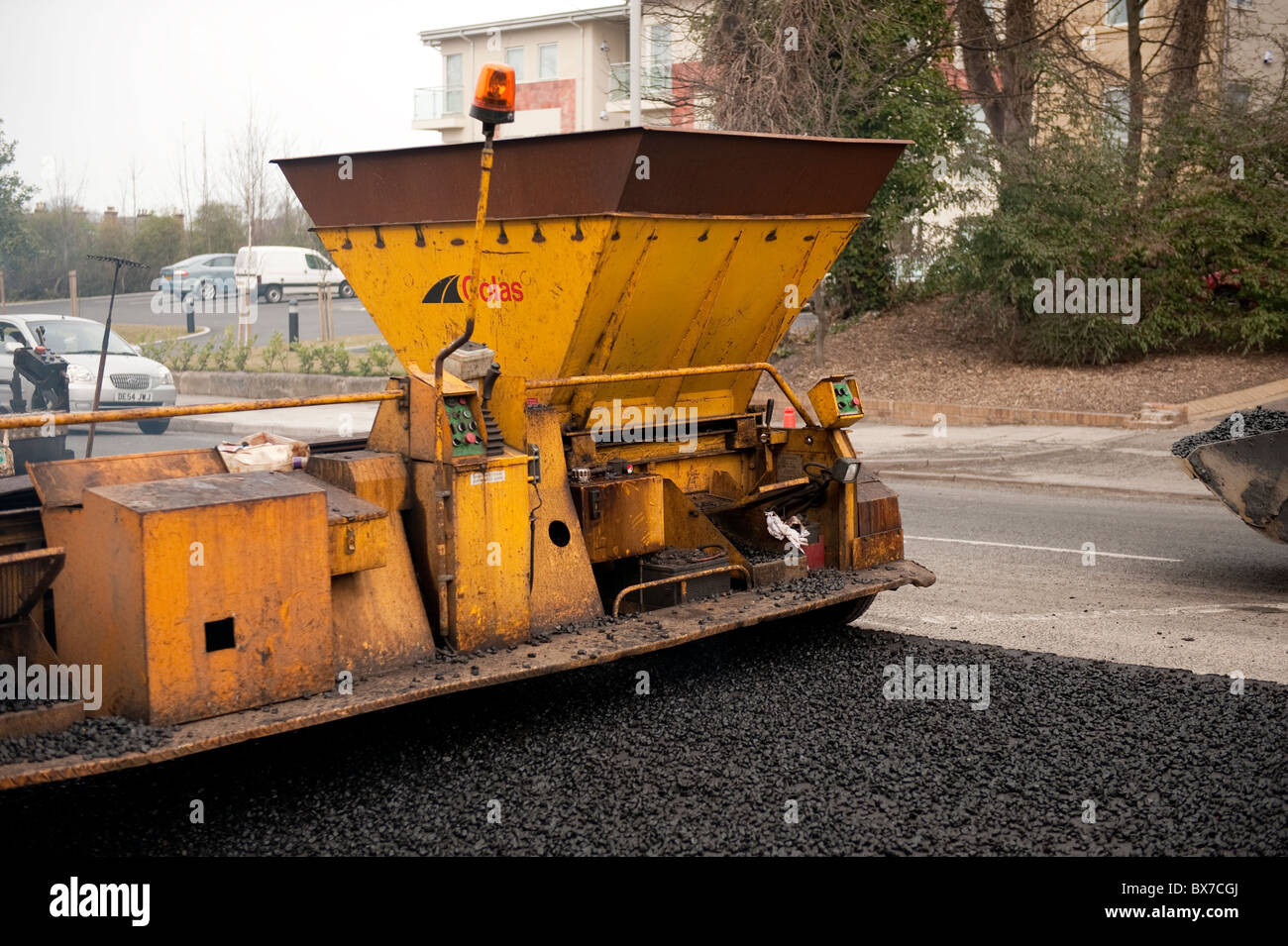 Road surfacing hi-res stock photography and images - Alamy
