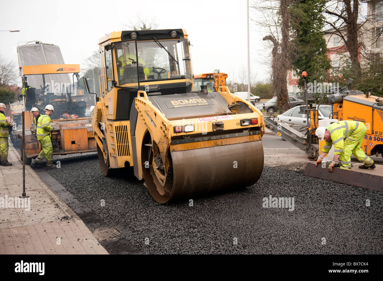 Road surfacing hi-res stock photography and images - Alamy