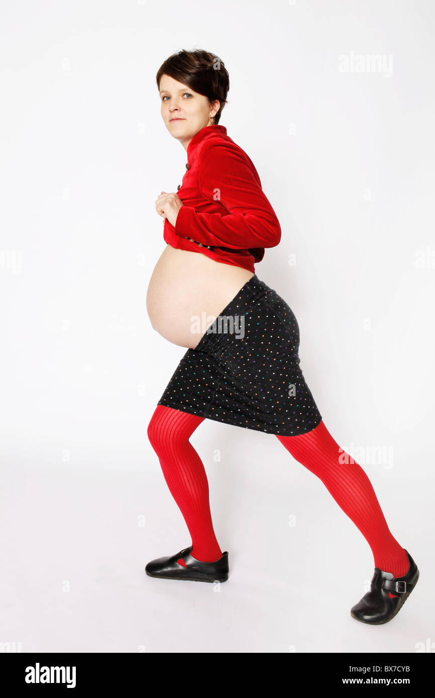 A pregnant young woman, pregnancy, belly, family Stock Photo - Alamy
