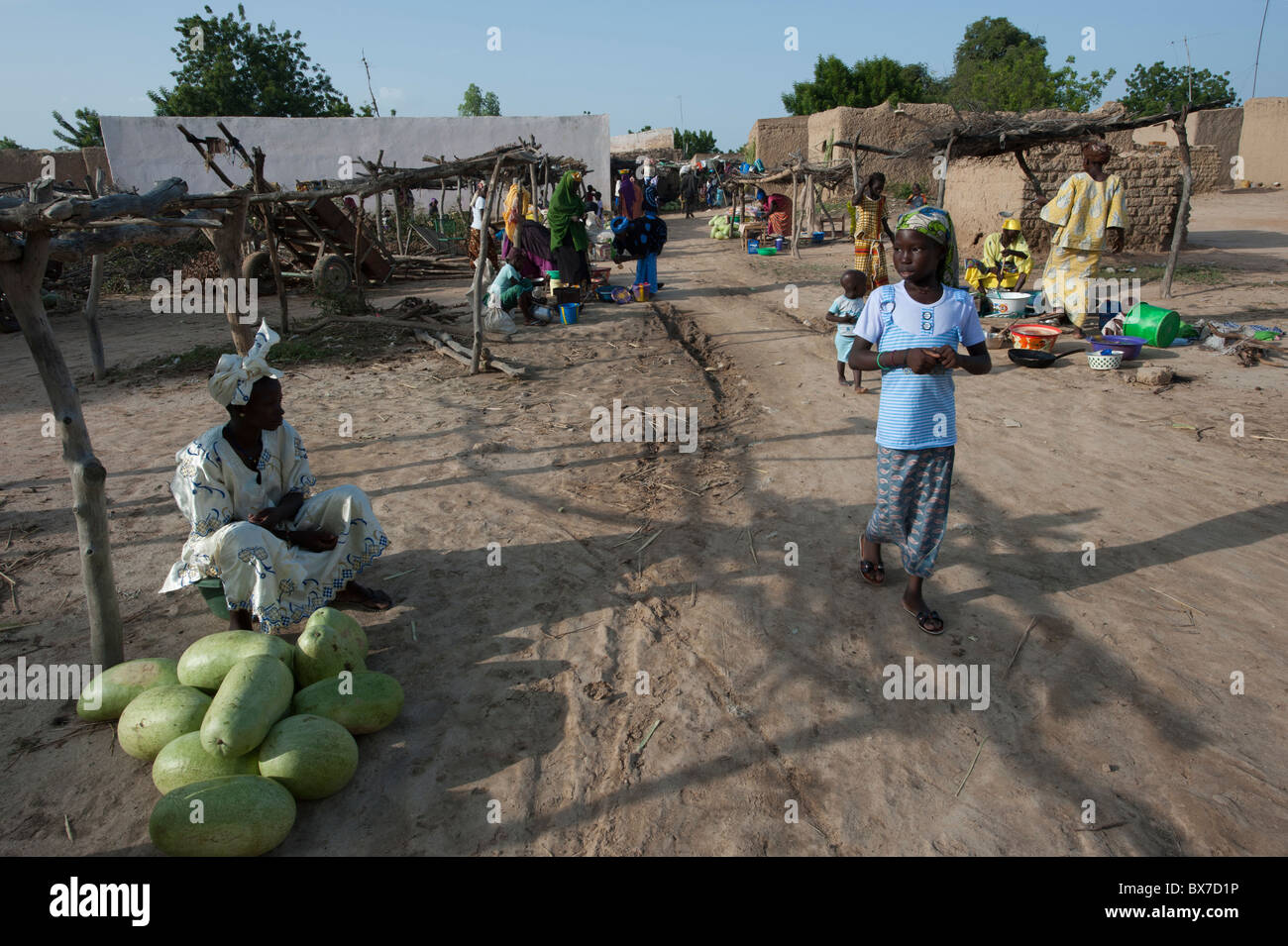 African Market Stall Food Village High Resolution Stock Photography and ...