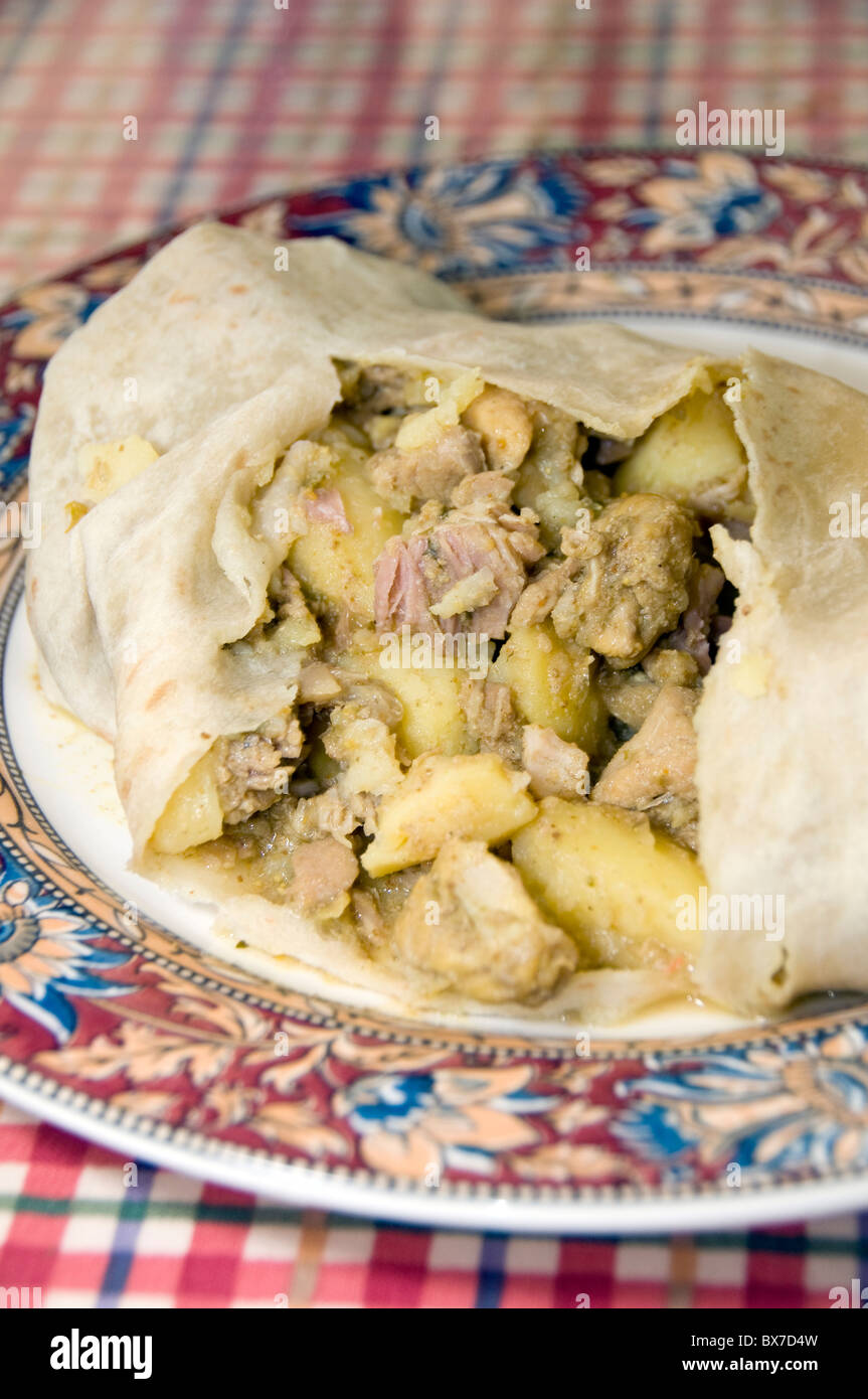 Chicken roti hi-res stock photography and images - Alamy