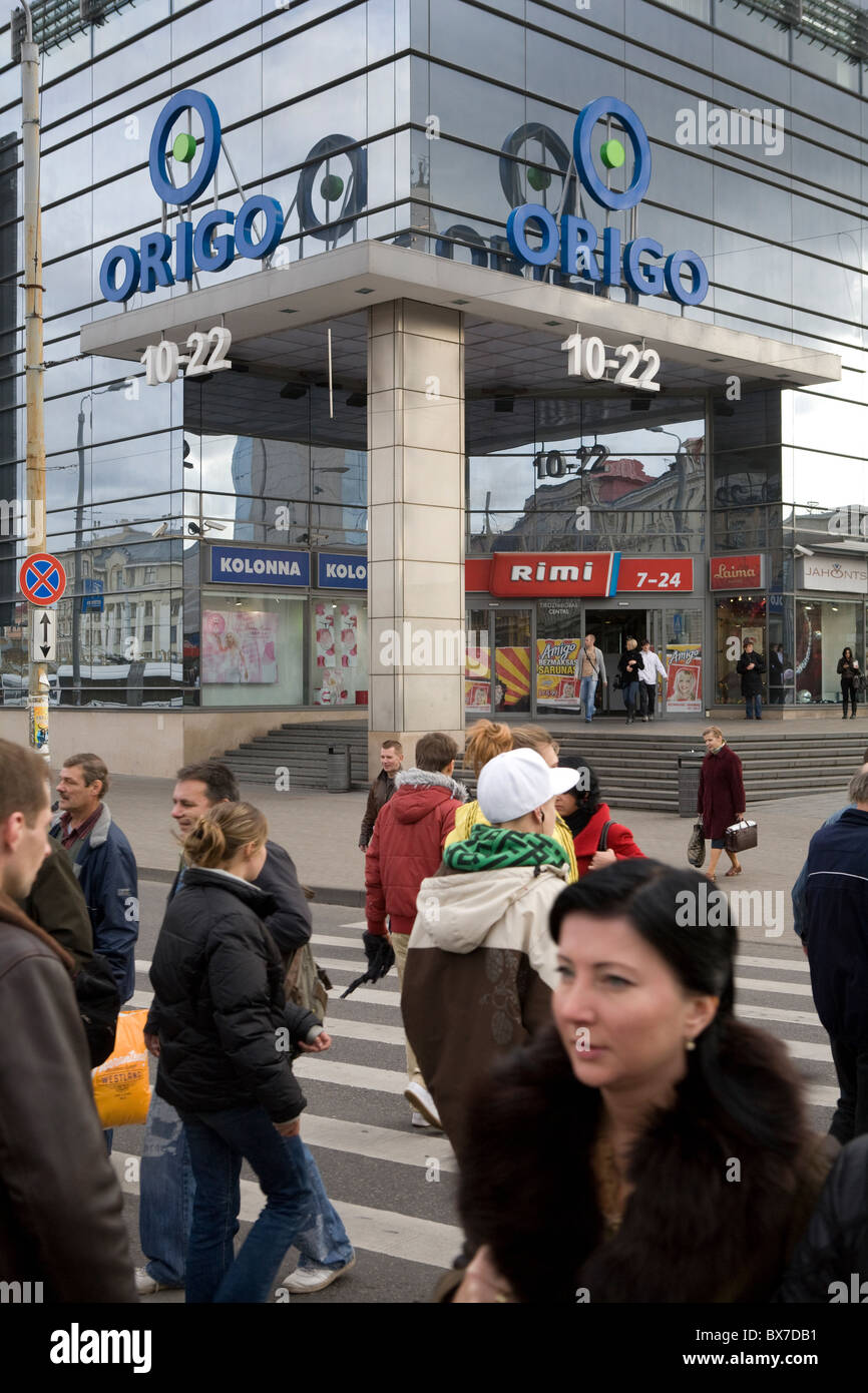 Origo shopping centre riga latvia hi-res stock photography and images ...