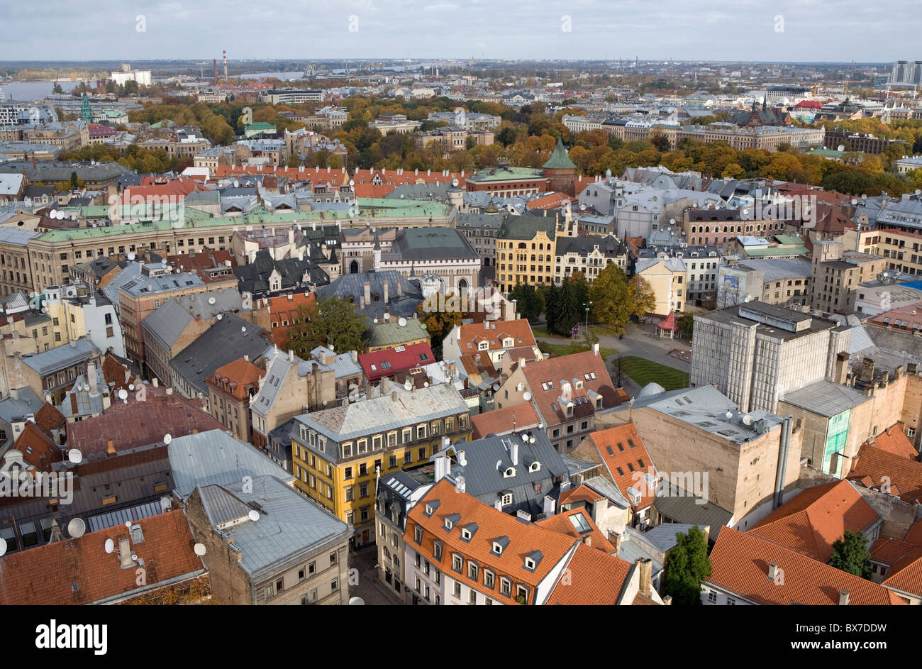 Riga latvia skyline panorama hi-res stock photography and images - Alamy