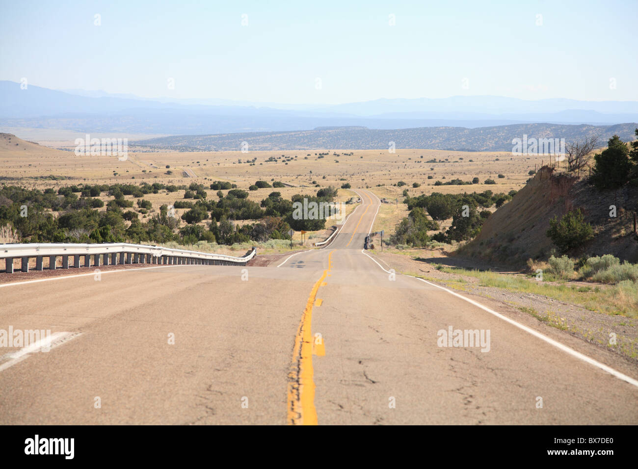 Highway 41, New Mexico, USA Stock Photo - Alamy