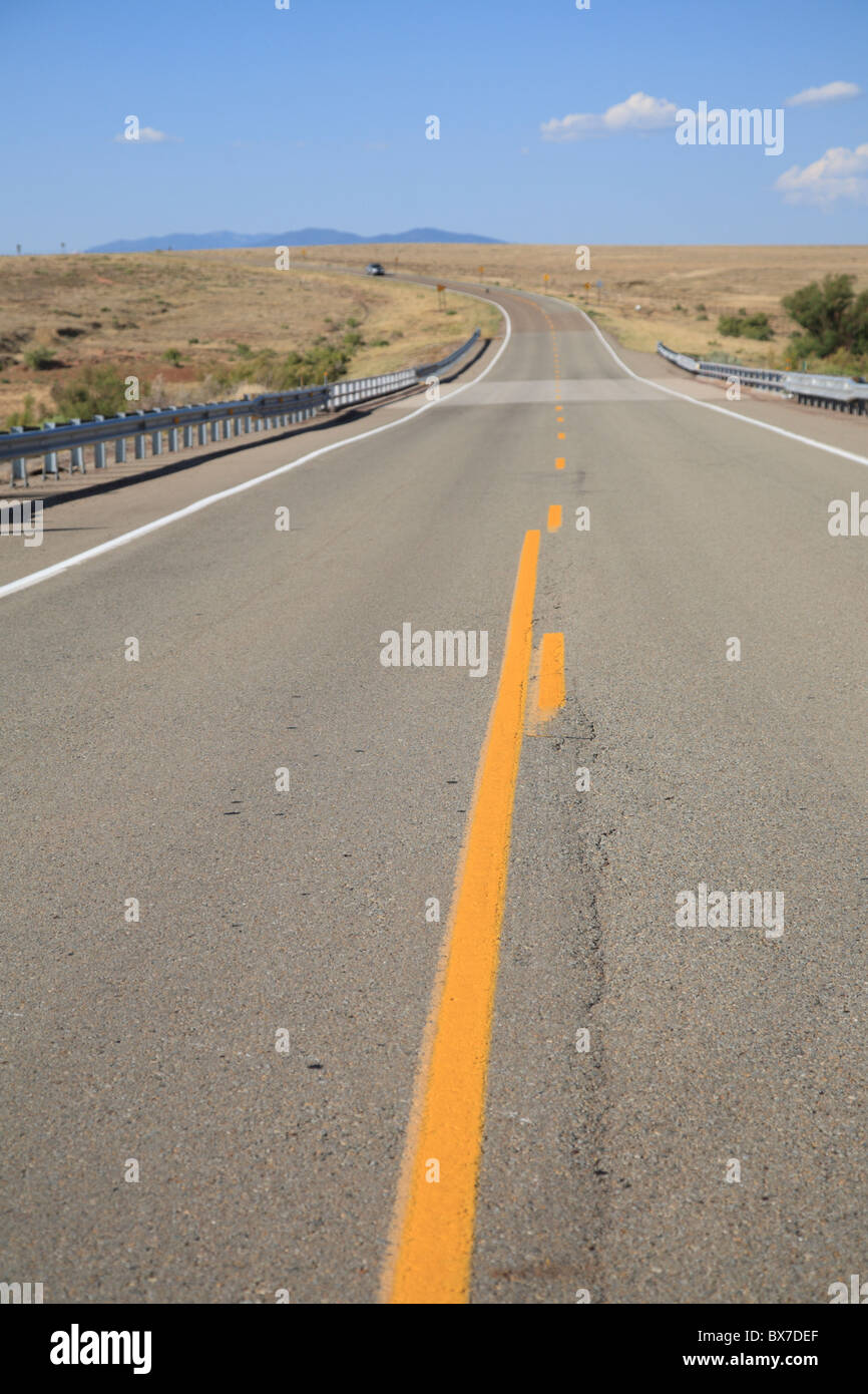 Highway 41, New Mexico, USA Stock Photo - Alamy