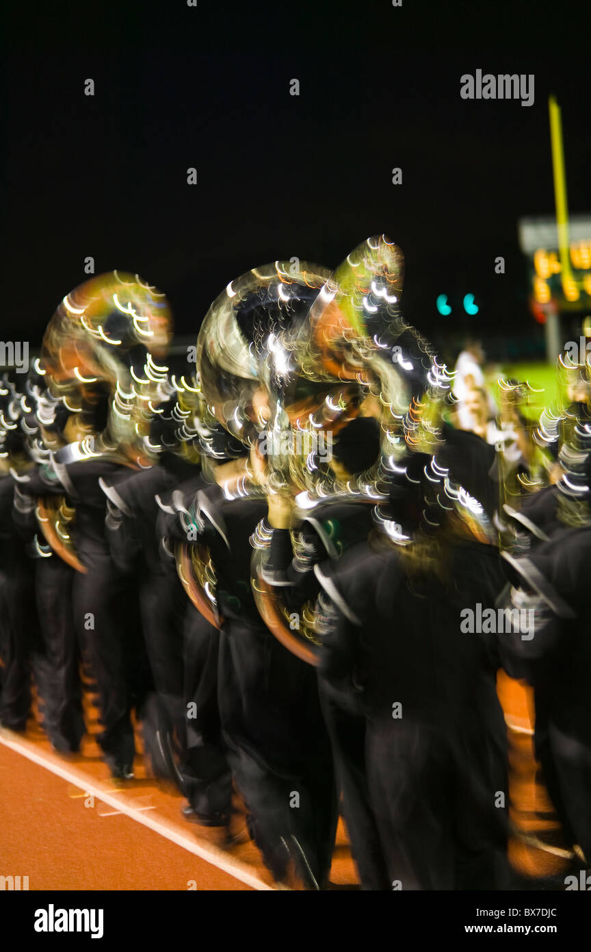 Marching band football field hi-res stock photography and images - Alamy
