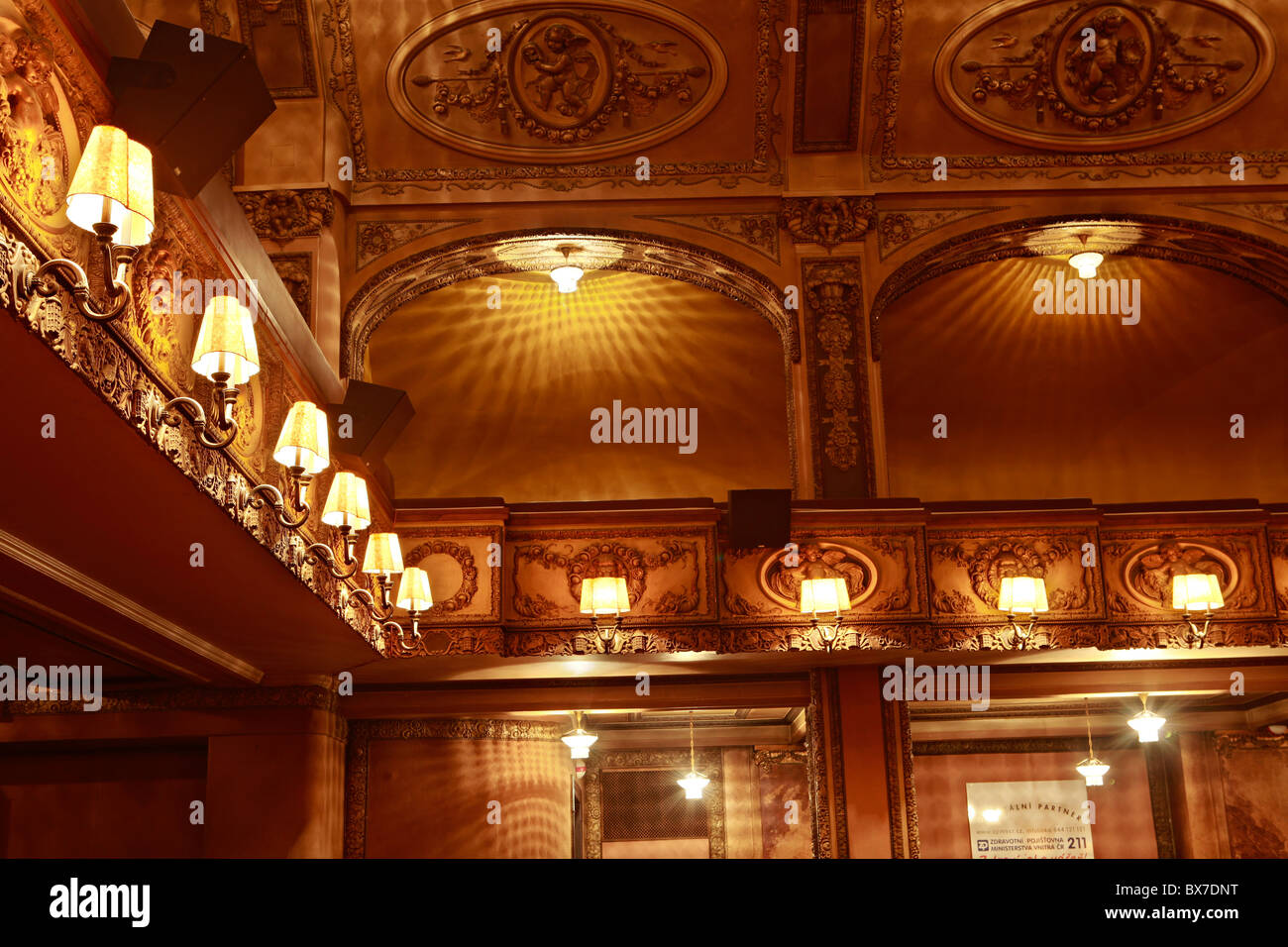 Lucerna palace, cinema Stock Photo - Alamy