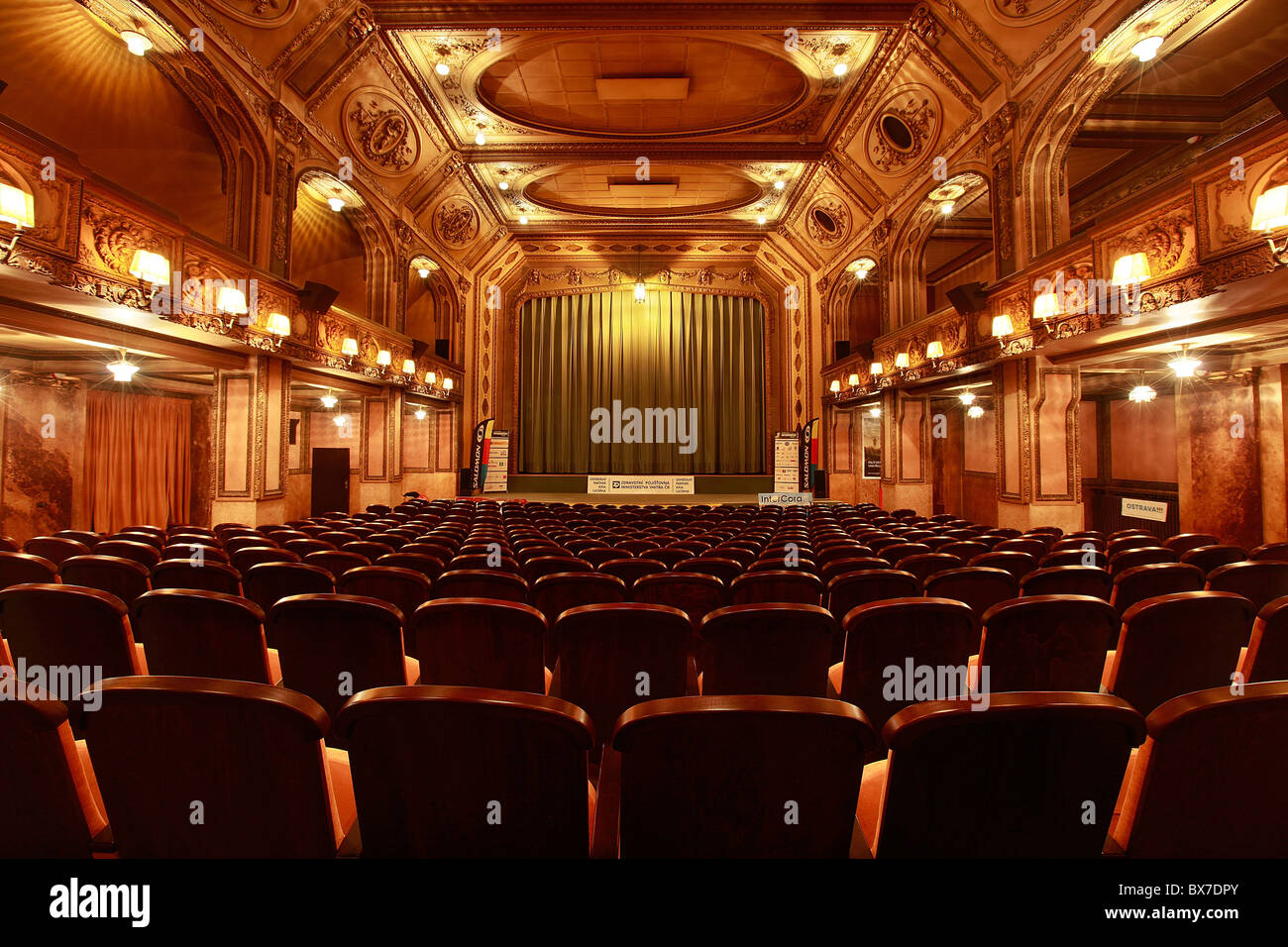 Lucerna palace, cinema Stock Photo - Alamy