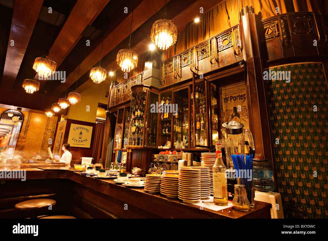 Lucerna palace, cinema Stock Photo - Alamy