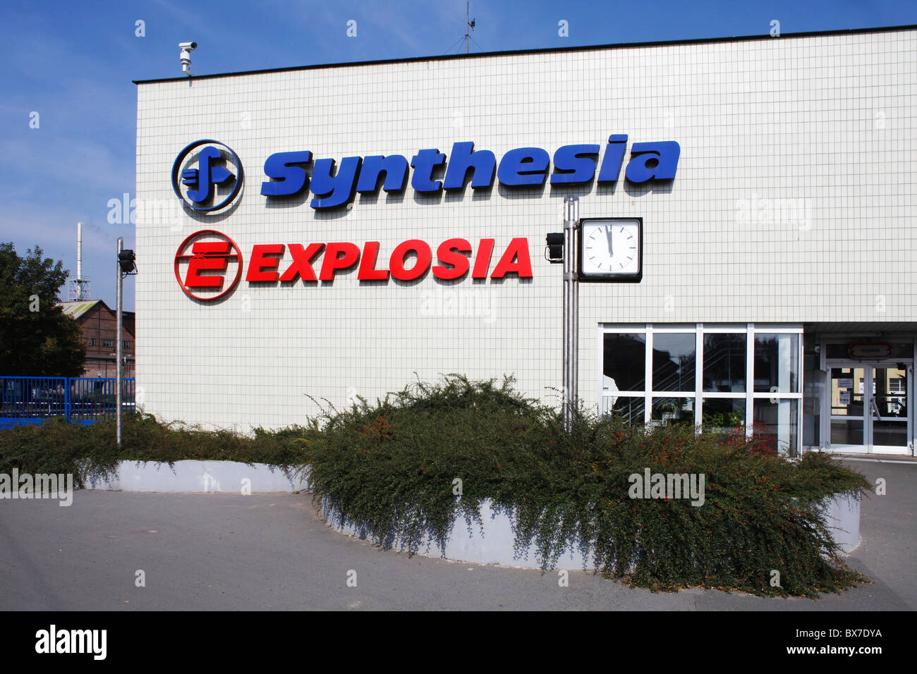 Synthesia, Explosia, chemical facility, explosives Stock Photo - Alamy