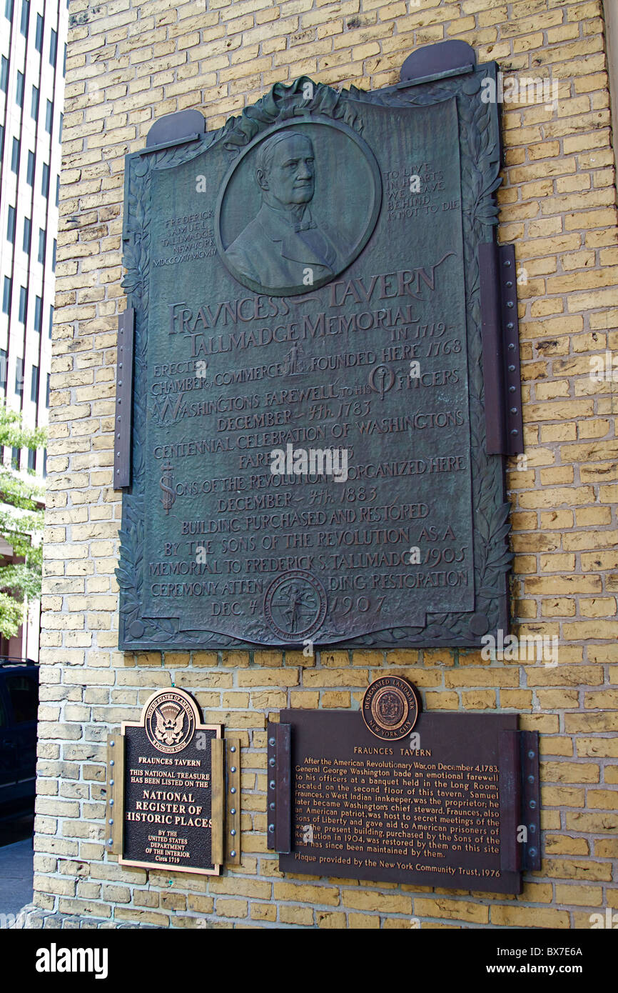 Fraunces Tavern New York City High Resolution Stock Photography and ...
