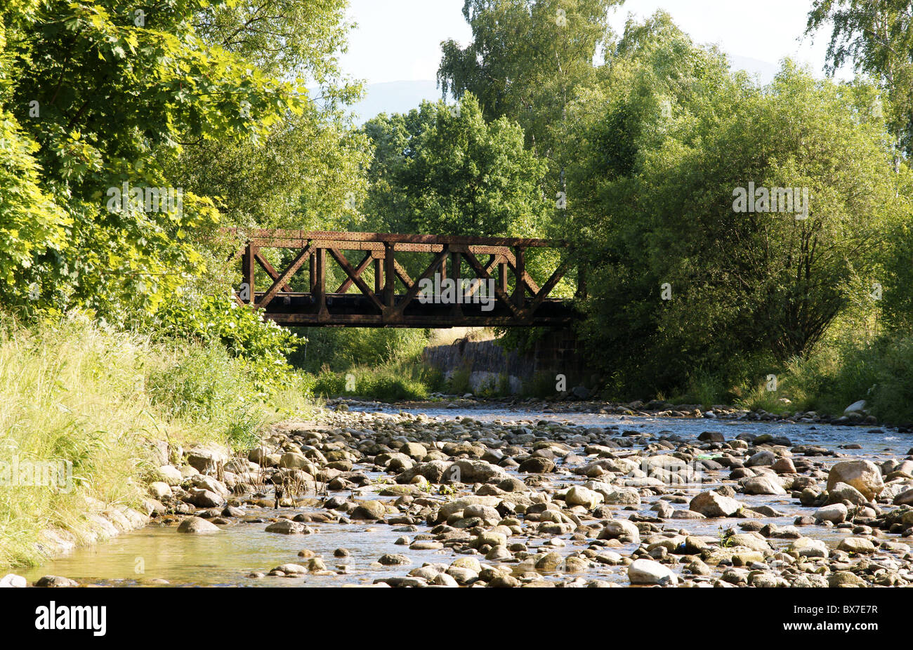Bridge [river crossing] stream hi-res stock photography and images - Alamy