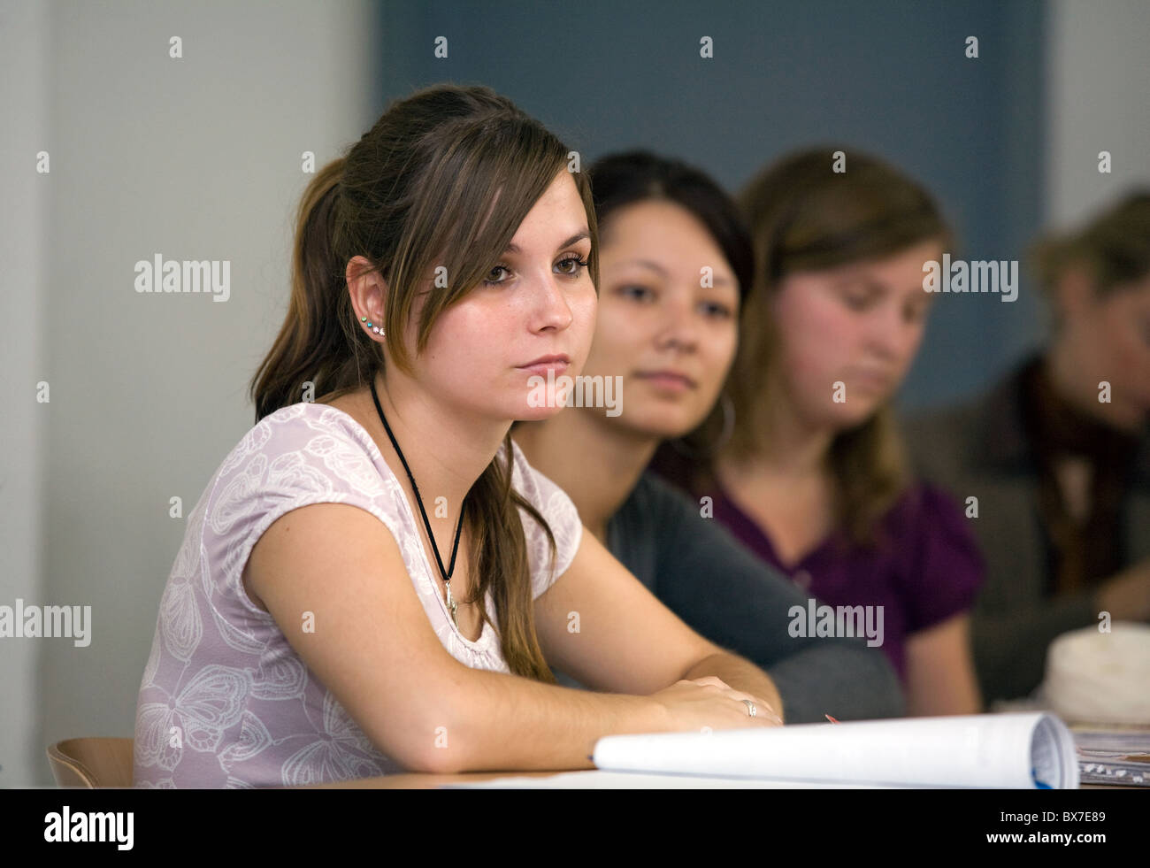 High school students Stock Photo - Alamy