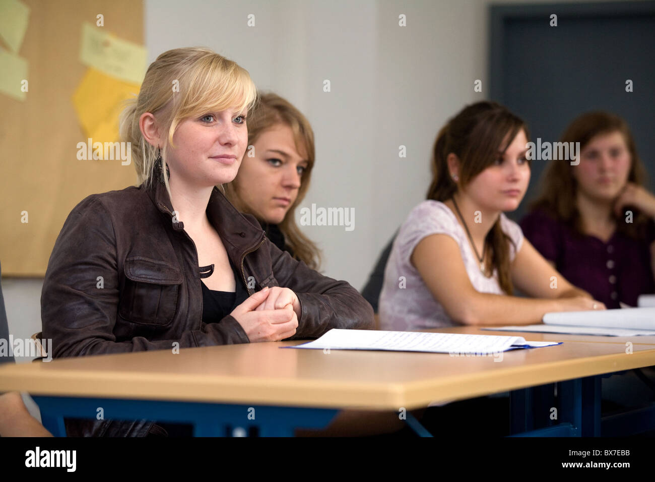 High school students Stock Photo - Alamy
