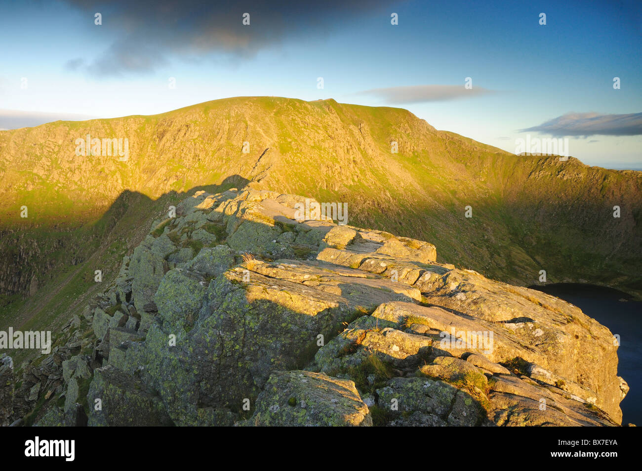 Helvellyn striding edge summer hi-res stock photography and images - Alamy