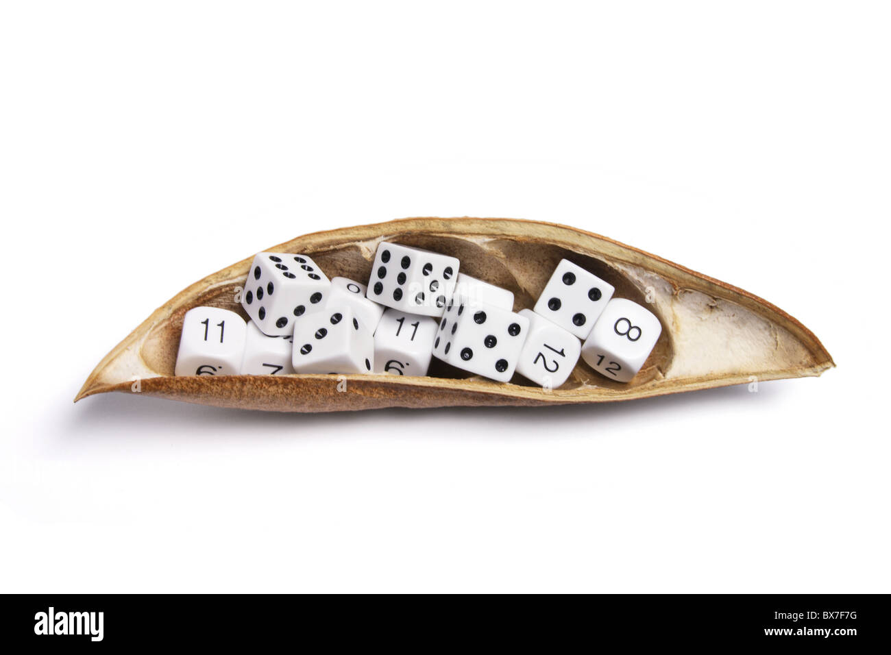 Broken dice hi-res stock photography and images - Alamy