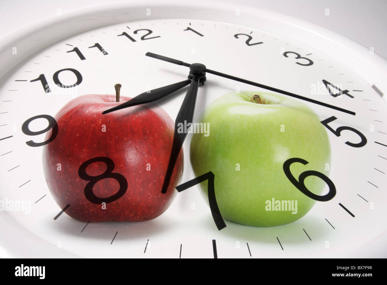 Snack clock hi-res stock photography and images - Alamy