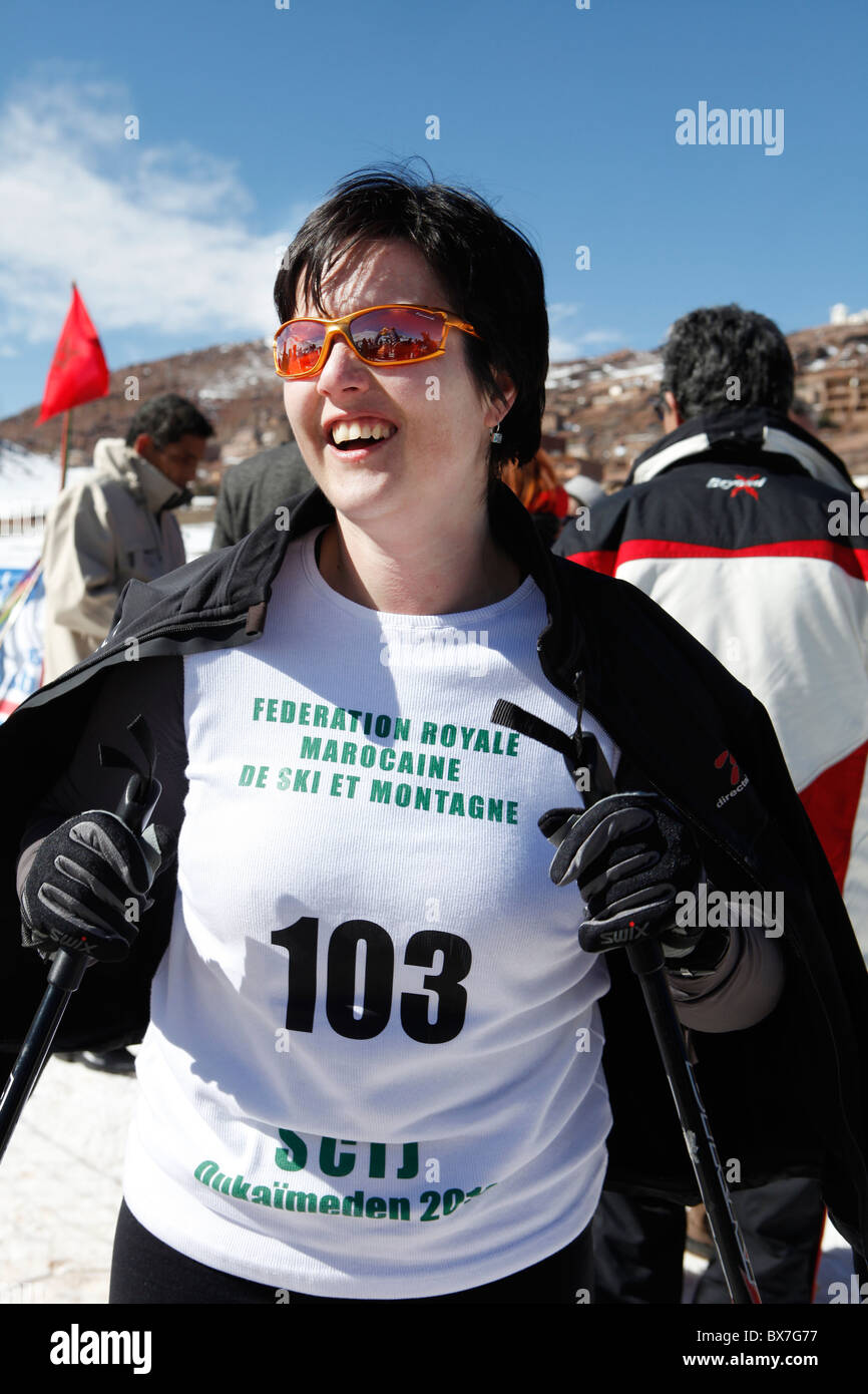 Oukaimeden, ski center in Morocco Stock Photo - Alamy